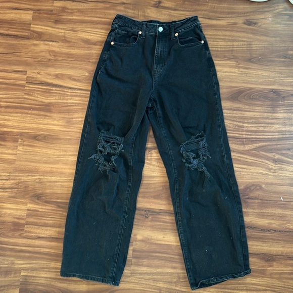 wild fable | Jeans | Target Ripped High Waisted Black Jeans Size 68 ...